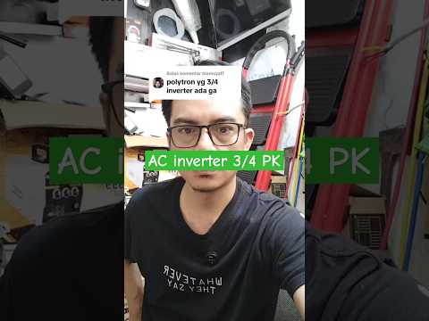 AC inverter 3/4 PK @AirCondSolution #ac #acinverter #achematlistrik #aciritlistrik
