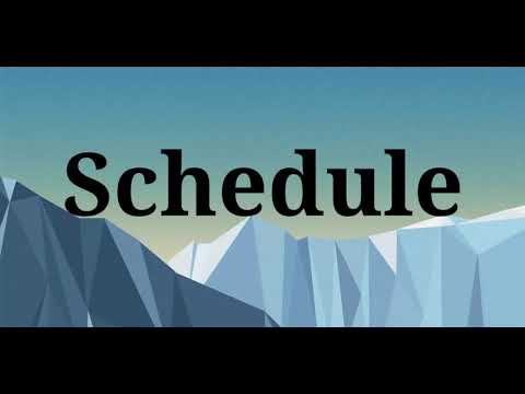 How to pronounce " Schedule" in American English and British English.