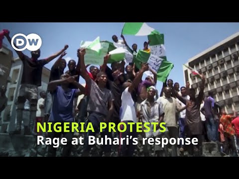 #EndSARS protest rage in Nigeria