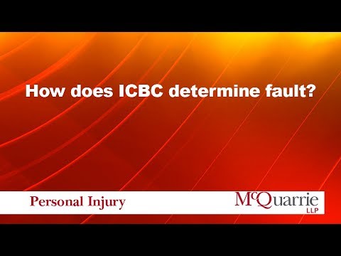 How Does ICBC Determine Fault?