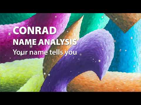 CONRAD Name Analysis / Your name tells you