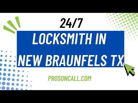 New Braunfels, TX Locksmith Services | 24/7 Help by Pros On Call