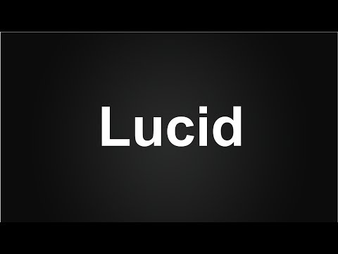 Lucid Meaning in Urdu, How to Lucid in English, Lucid Meaning in Hindi
