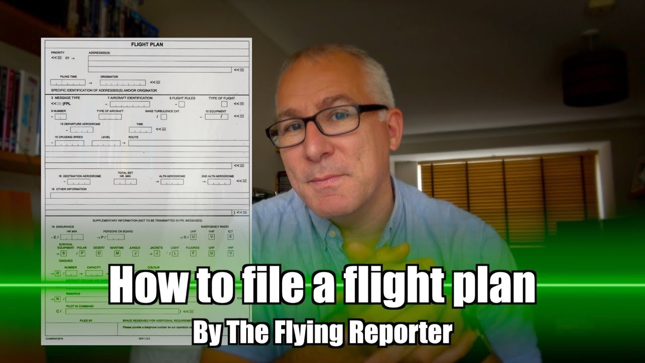 How to file a flight plan - The Flying Reporter