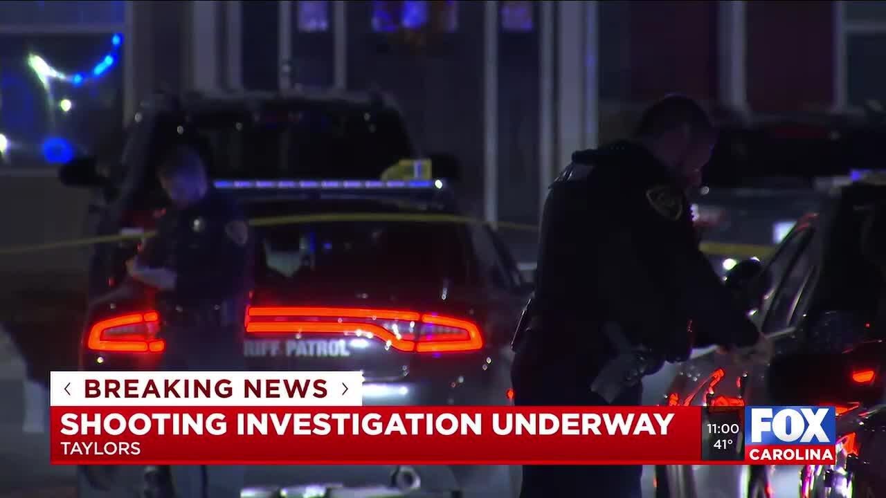 Shooting investigation underway in Taylors, deputies say