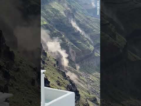Santorini hit by 'strongest earthquake YET'