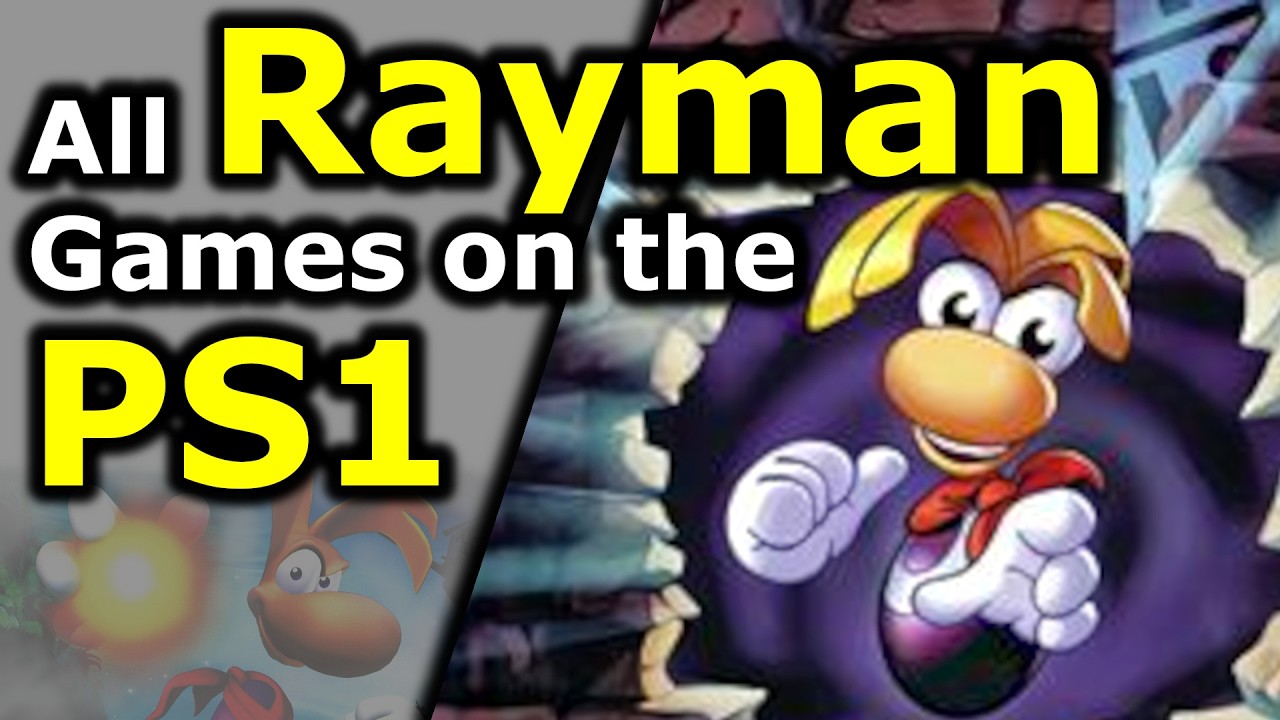 All Rayman Games on the PS1 - Gameplay Peek