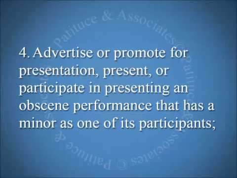 What Is Pandering Obscenity Involving A Minor?