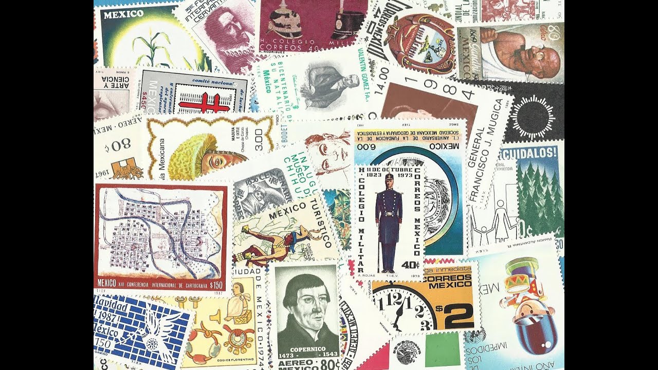 Stamps from Mexico