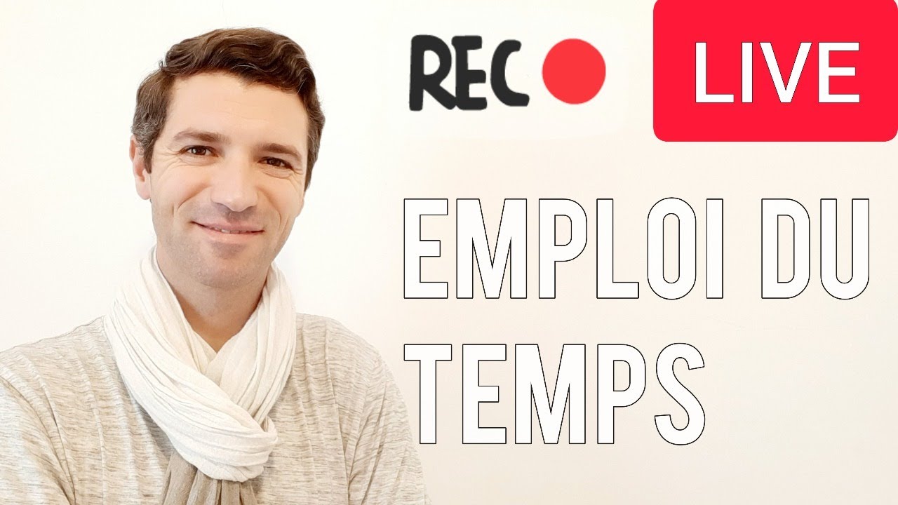 Cours de français - Parler de votre emploi du temps A2 B1