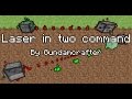 Minecraft Laser in two commands Minecraft Map