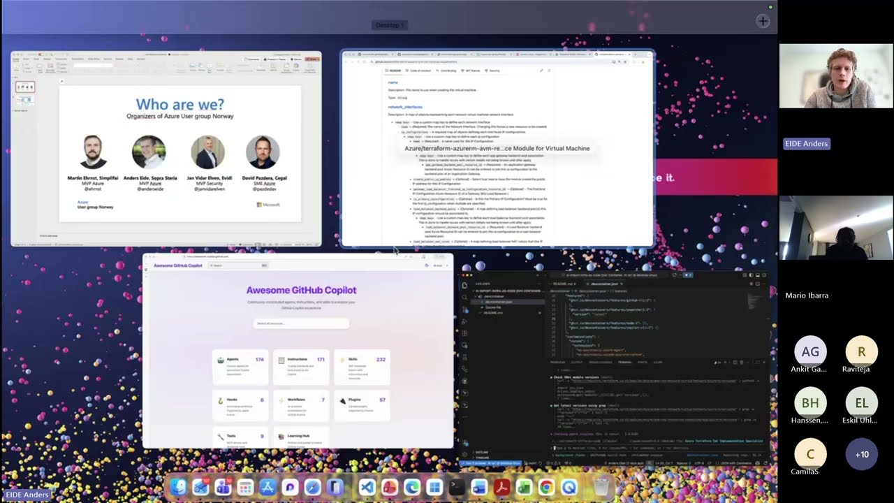 Azure User Group Norway - March Lunch Meetup - Importing Infrastructure as Code using Copilot