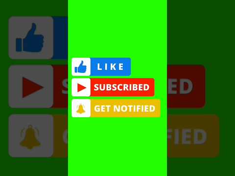green screen subscribe and like button | subscribe and like button green screen no copyright