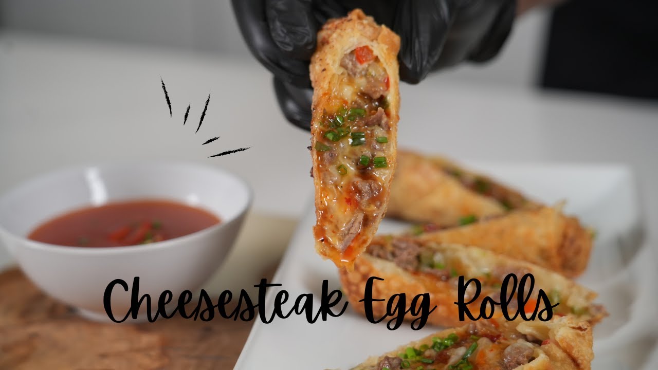 Cheese Steak Egg Rolls | OneStopChop