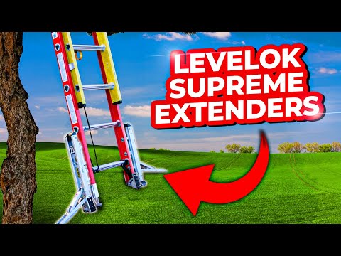 Ultimate Ladder Safety - Try the NEW LeveLok Supreme Extender Now!