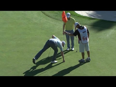 John Merrick holes chip shot at Frys.com in Round 1