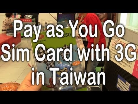 Taiwan Data SIM card