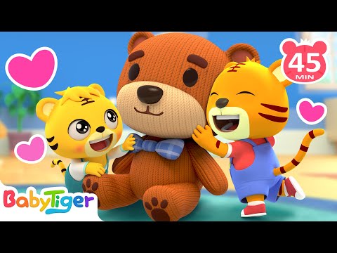 Best Friend Teddy Bear | Toy Song & More Animal Songs & Nursery Rhymes - BabyTiger