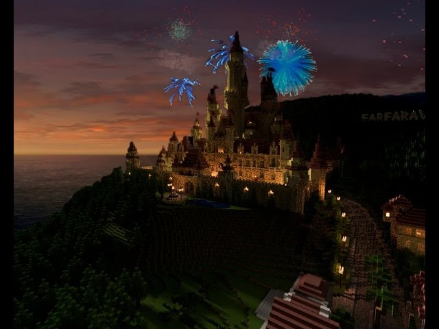 Shrek's Far Far Away KIngdom Minecraft Map