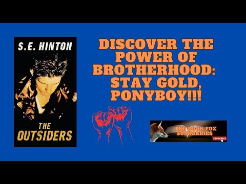 What Makes The Outsiders by S.E. Hinton a Classic? Full Summary , Stay Gold, Ponyboy!!