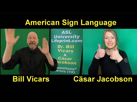 ASL Questions Series (10) (including a few ASL puns)