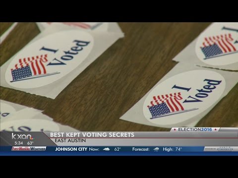 Find out which polling spots have the shortest lines