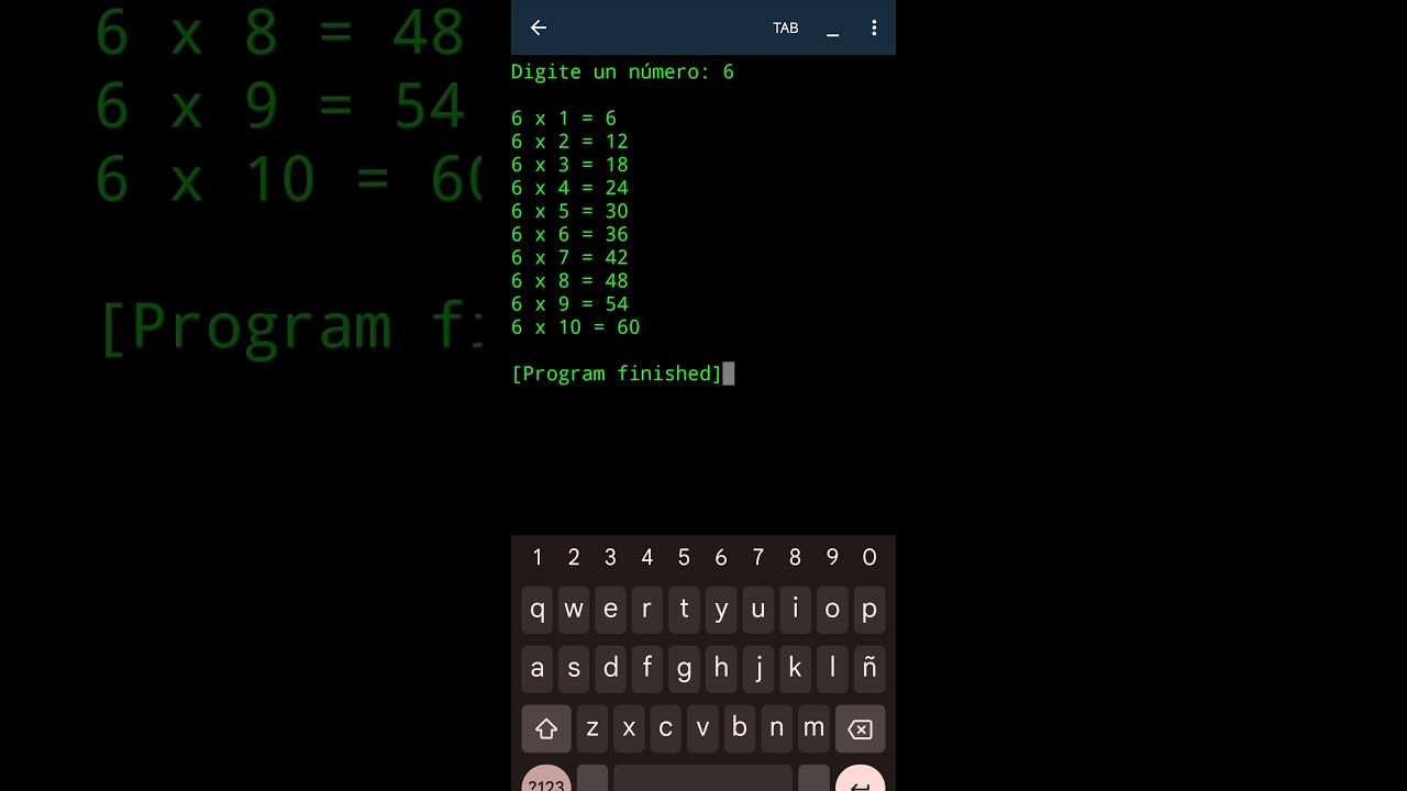 Tablas de Multiplicar con Python #python #programmingtutorial #tutorial #coder #pythontutorial