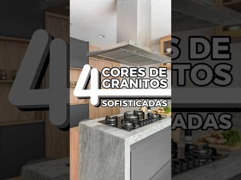4 CORES DE GRANITO SOFISTICADAS! | Invista nessas pedras que não aparentam ser granitos! ✅