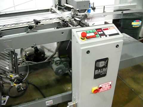 Baum Folder - Being used for Coallating