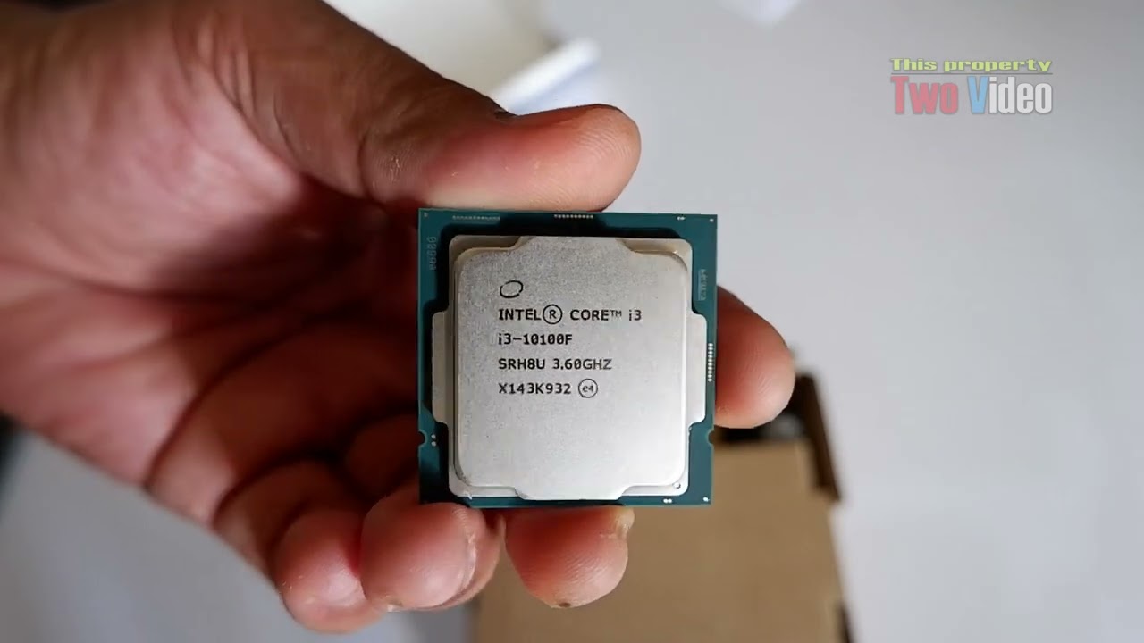 Intel Core i3 10th Generation 10100f Unboxing 2022