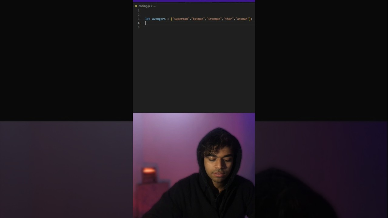 finally! you can convert array into string 🤫 #shorts #javascriptcoding #code #jsaaryan