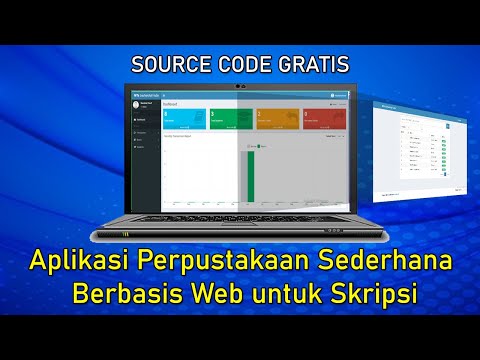 Aplikasi Perpustakaan Sederhana Berbasis Web | Source Code Gratis