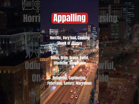 π Word of the Day: Appalling π #WordOfTheDay #LearnEnglish #Vocabulary #Appalling #withabdullahamin