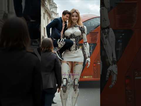 London 2025 – A humanoid robot gave a human a ride. #IRC #robot #shorts #humanoidrobot