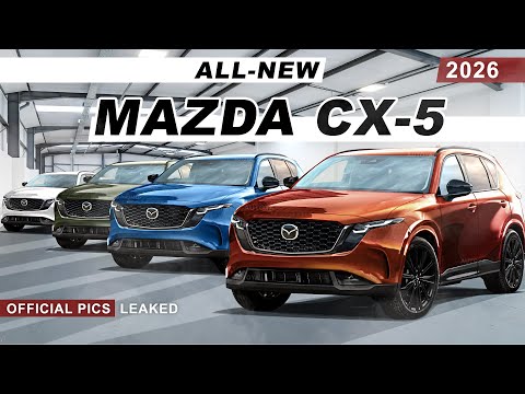 Next Generation Mazda CX-5 2026 - OFFICIAL Pics Leaked: FIRST LOOK at The New Exterior Design