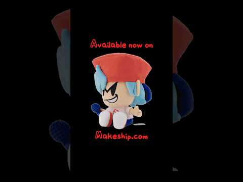 Official FNF Boyfriend Plush! #Makeship #Plush #FNF #FridayNightFunkin