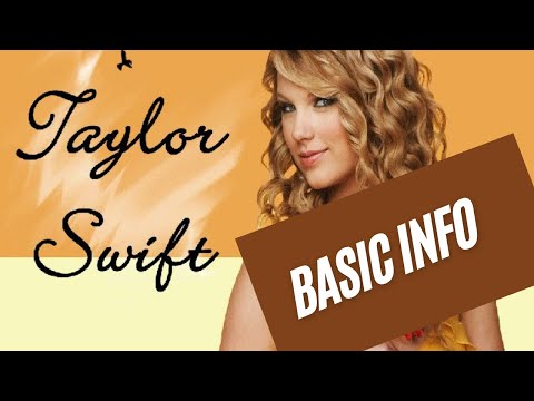 BASIC INFO OF TAYLOR | TAYLOR SWIFT | TAYLOR SWIFT FACTS | #SHORTS