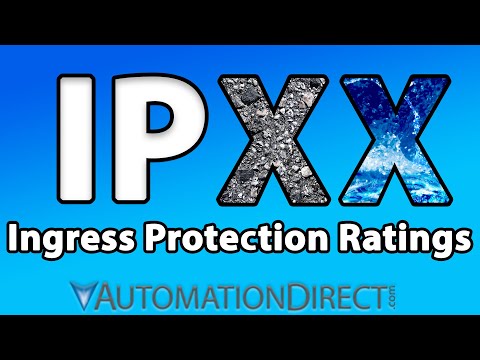What is an IP Rating? IP - Ingress Protection ratings from AutomationDirect
