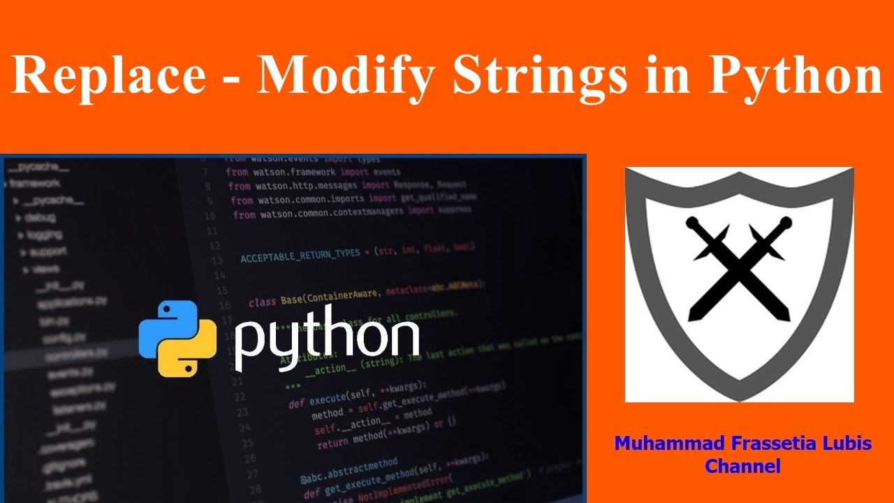 Replace - Modify Strings in Python