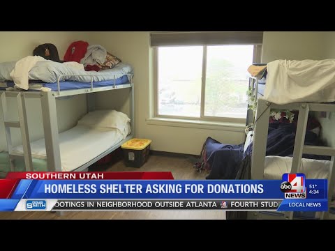 Homeless shelter asking for donations