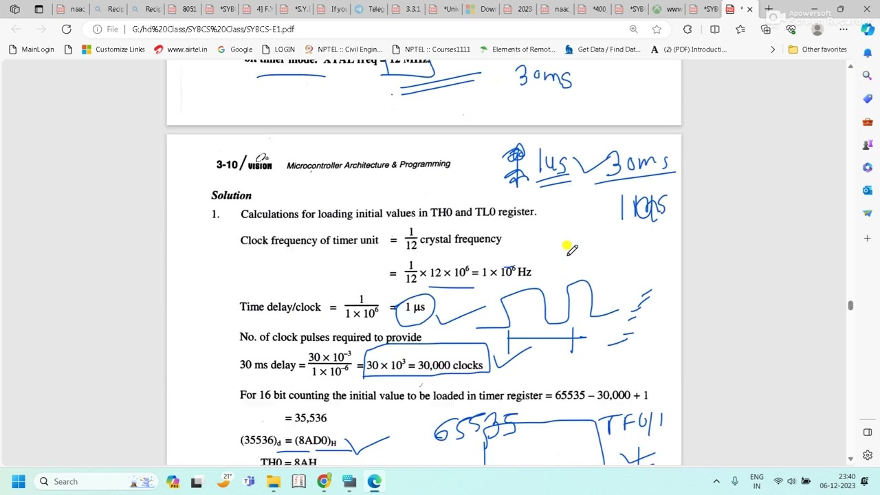 Unit 3 Part 3 Timer modes programming for time delay using mode 1