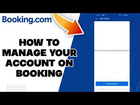 How To Manage Your Account On Booking
