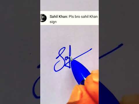 sahil,, beautiful name signature style | #short #shorts #viral #ytshorts #video #signature
