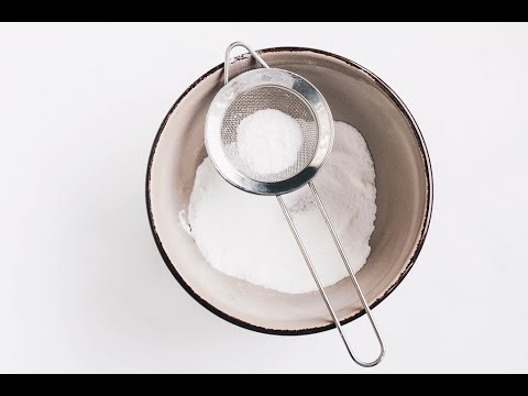 how to make powdered sugar or confection sugar from plain sugar