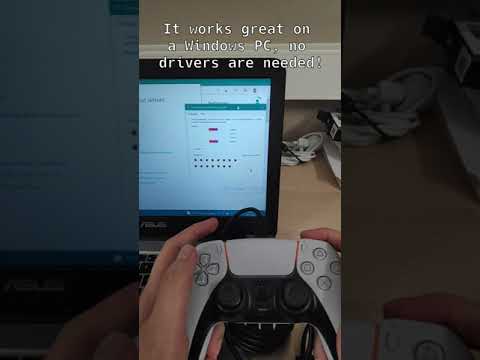Can you use a PS5 controller on PC? #shorts