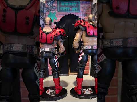 Custom Legion of Doom WWE elite figures #wwe #roadwarriors #legionofdoom #wwf #wrestlingfigures