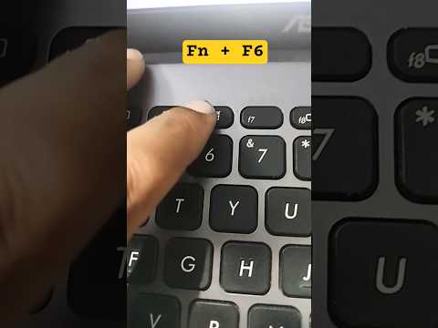Asus Vivobook X545FA Series Laptop Touchpad Not Working Problem#macnites#keyboardtricks#2025short