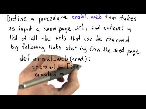 Learn Crawl Web Solution Intro to Computer Science - Mind Luster