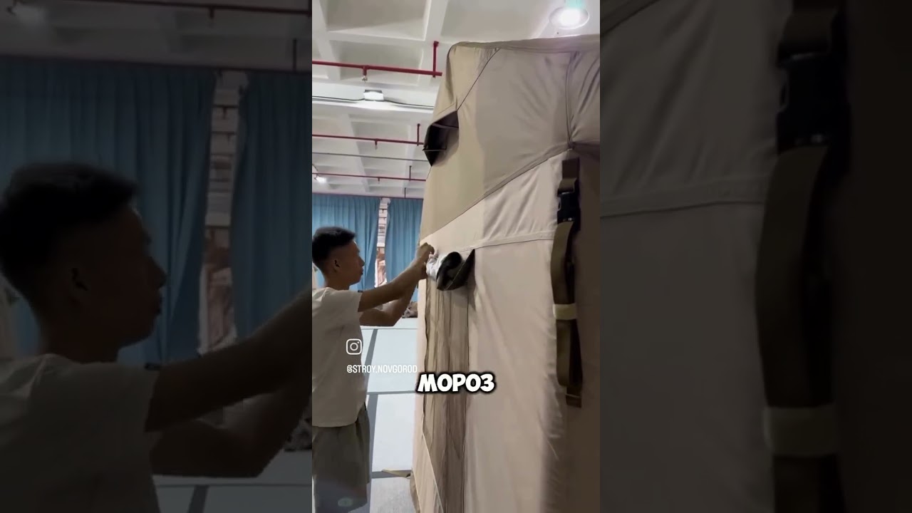 #shorts #ll #shortvideo #maa палатка-дом за 5 минут🔥🔥🔥☝ для рыбалки на неделю и просто отдыха👍👍👍