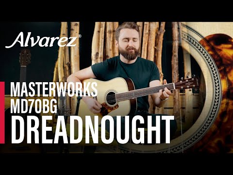 Alvarez Masterworks MD70EBG Dreadnought All Solid Rosewood | Reverb